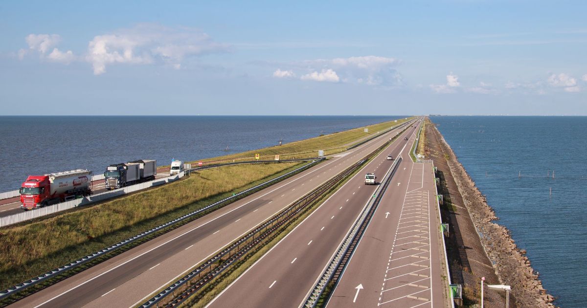 Hydraulic engineering icon Afsluitdijk | Witteveen+Bos